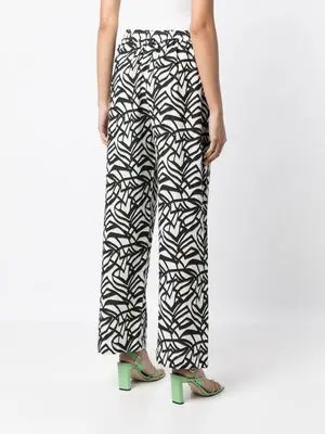 BAMBAH Geometric-print Trousers