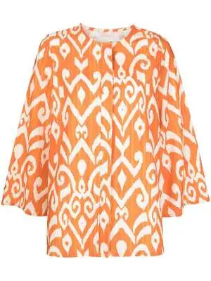 BAMBAH Linden Geometric-print Blouse