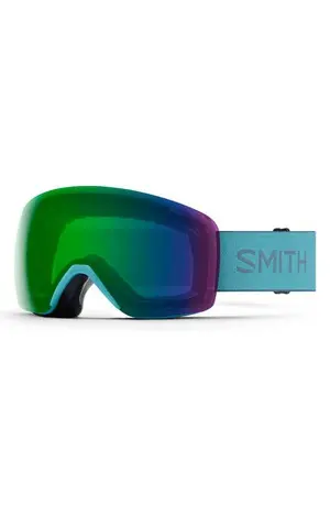 SMITH Skyline 157mm ChromaPop™ Snow Goggles Storm / Chromapop Green Mirror