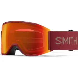 SMITH Smith Squad Mag™ 177mm Snow Goggles Ironwood/chromapop Red