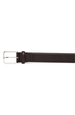 Santoni Leather Belt - Brown