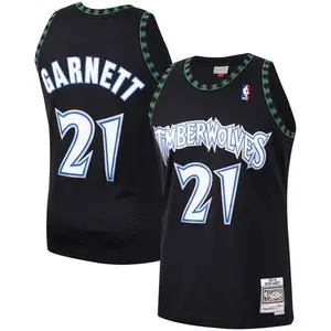 Mitchell & Ness Kevin Garnett Minnesota Timberwolves Swingman Jersey - Black