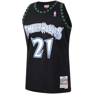 Mitchell & Ness Kevin Garnett Minnesota Timberwolves Swingman Jersey - Black