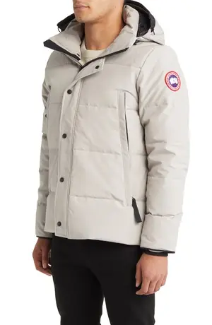 Canada Goose Wyndham Water Repellent Down Parka - Limestone