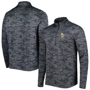 ANTIGUA Minnesota Vikings Brigade Quarter-zip Sweatshirt