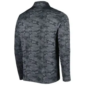 ANTIGUA Pittsburgh Steelers Brigade Quarter-zip Sweatshirt