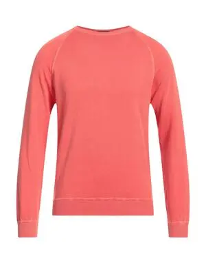Rossopuro Solid Color Sweater - Red
