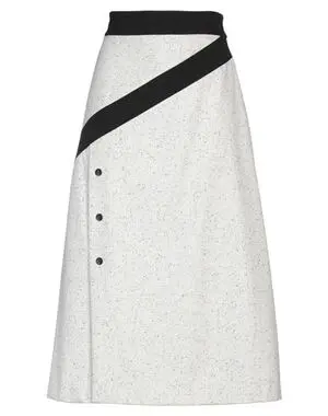 TRUSSARDI Midi Wrap Skirt - Grey