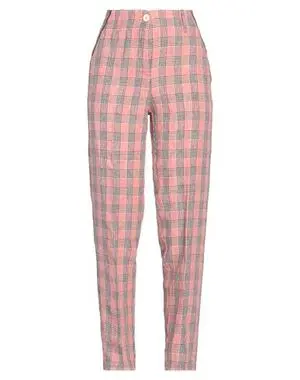 Momoni Tartan Linen Chinos