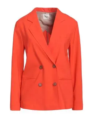 ALYSI Double-breasted Blazer - Red