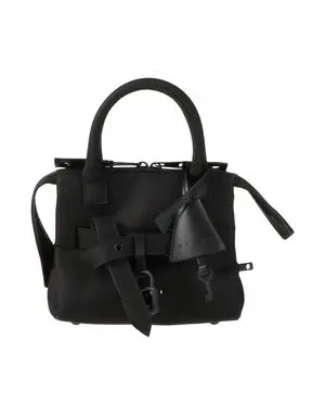 Marni Handbag In Polyamide, Acrylic, Cow Leather And Polyester Black