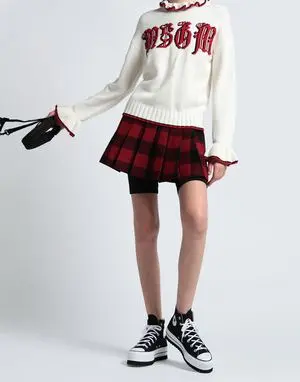 Dsquared2 Mini Wool Pleated Skirt