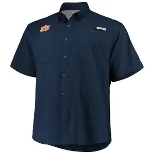 Columbia Auburn Tigers Big & Tall Collegiate Tamiami Button-down Shirt