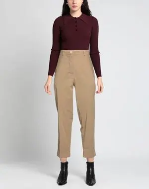 Momoni Solid Color Straight Leg Pants