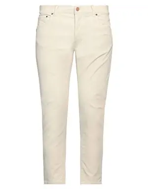 DANIELE ALESSANDRINI Corduroy Tapered Pants - Beige