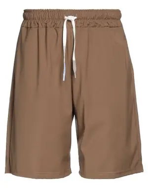 TAKESHY KUROSAWA Chino Bermuda Shorts - Beige