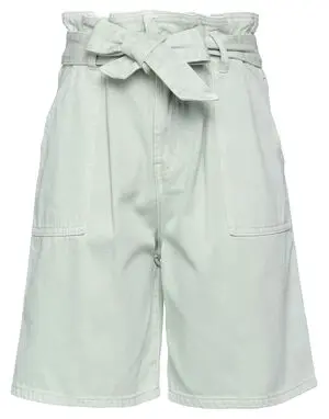 ISABELLE BLANCHE PARIS Bermuda Denim Shorts - Green