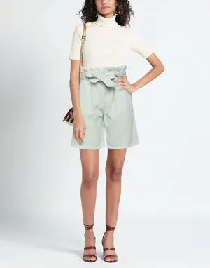 ISABELLE BLANCHE PARIS Bermuda Denim Shorts - Green