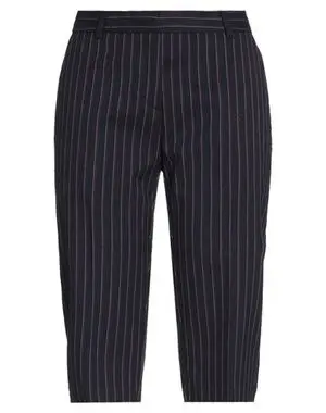 OTTOD'AME Striped Flannel Pants - Dark Blue