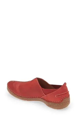 Josef Seibel Slip-on Flat - Red