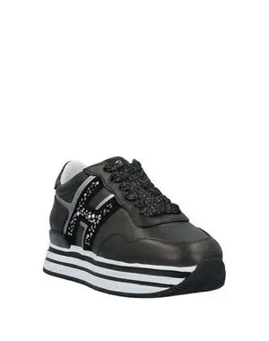 Hogan Sneakers Charcoal Size Soft Leather