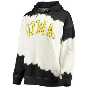 GAMEDAY COUTURE Iowa Hawkeyes Double Dip-dyed Pullover Hoodie