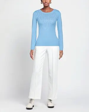 John Richmond Studded Knit Sweater - Sky Blue