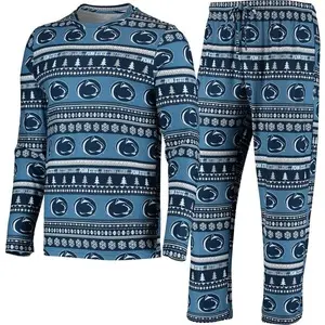 CONCEPTS SPORT Penn State Nittany Lions Knit Top And Pant Set - Navy