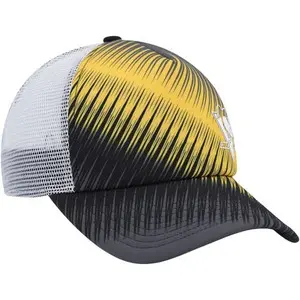 Adidas White Pittsburgh Penguins Graphic Foam Trucker Snapback Hat