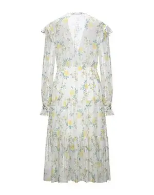 Philosophy Di Lorenzo Serafini Floral-print Midi Dress - White