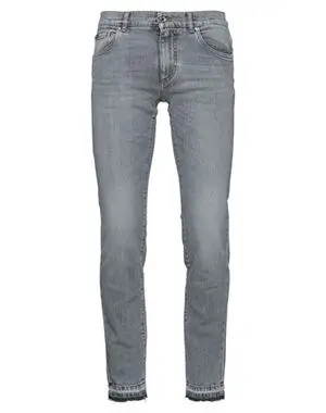 Dolce & Gabbana Skinny Fit Tapered Leg Jeans - Grey
