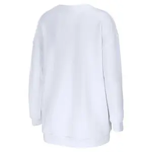 WEAR BY ERIN ANDREWS Los Angeles Rams Oversized Pullover Sweatshirt