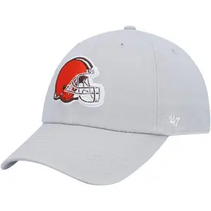 '47 Cleveland Browns Team Clean Up Adjustable Hat - Gray