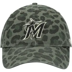 '47 Miami Marlins Bagheera Clean Up Adjustable Hat