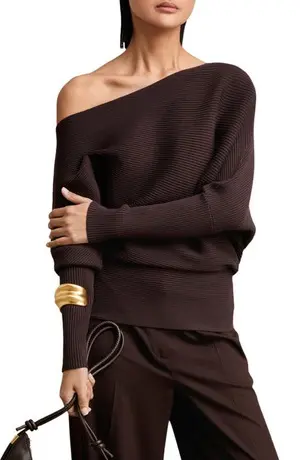 Reiss Off The Shoulder Sweaters For Women