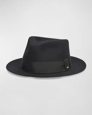 SAINT LAURENT SAINT LAURENT Felt Fedora Hat