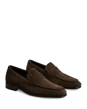 TOD'S Mocassino Loafers - Dark Brown