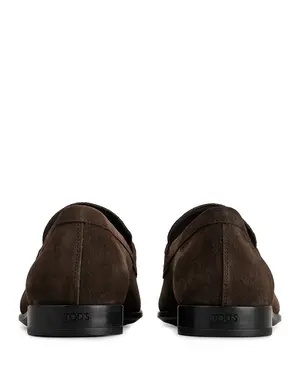 TOD'S Mocassino Loafers - Dark Brown