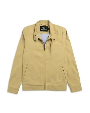 Rodd & Gunn Armitage Cotton Twill Harrington Jacket - Natural