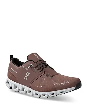 On On Men's Cloud 5 Waterproof Sneakers Cocoa/frost