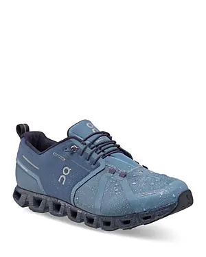 On On Men's Cloud 5 Waterproof Sneakers Metal/navy