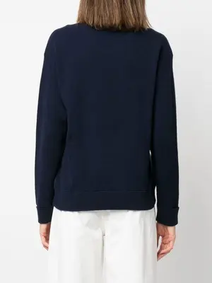 Lacoste Logo-patch Crew-neck Jumper