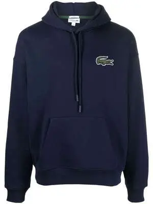 Lacoste Ogo-patch Cotton Hoodie