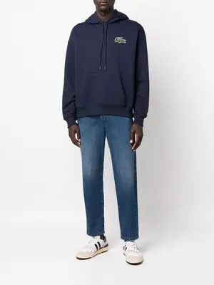 Lacoste Ogo-patch Cotton Hoodie