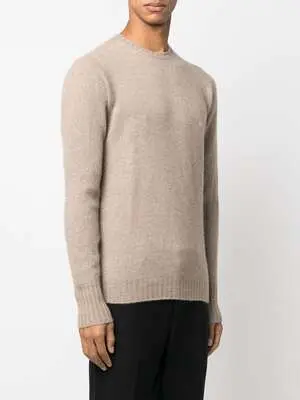 DRUMOHR Cashmere Crew-neck Jumper - Neutrals