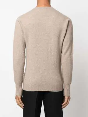 DRUMOHR Cashmere Crew-neck Jumper - Neutrals