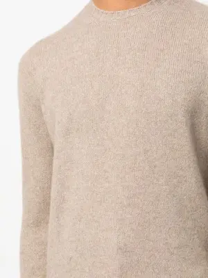 DRUMOHR Cashmere Crew-neck Jumper - Neutrals