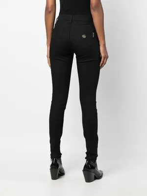 Philipp Plein Slim Fit Jeans - Black