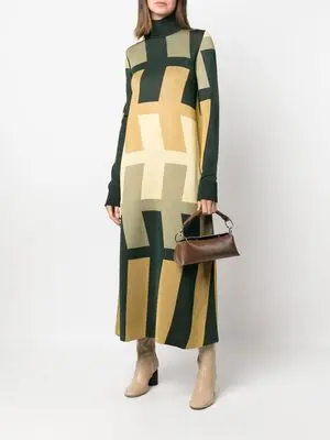 Colville Arrow Geometric-pattern Dress