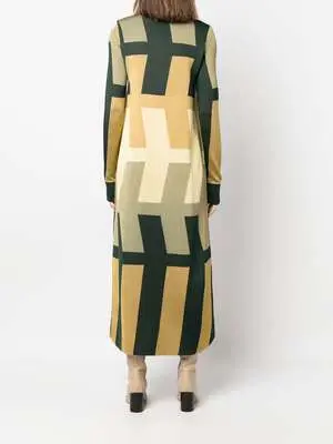 Colville Arrow Geometric-pattern Dress
